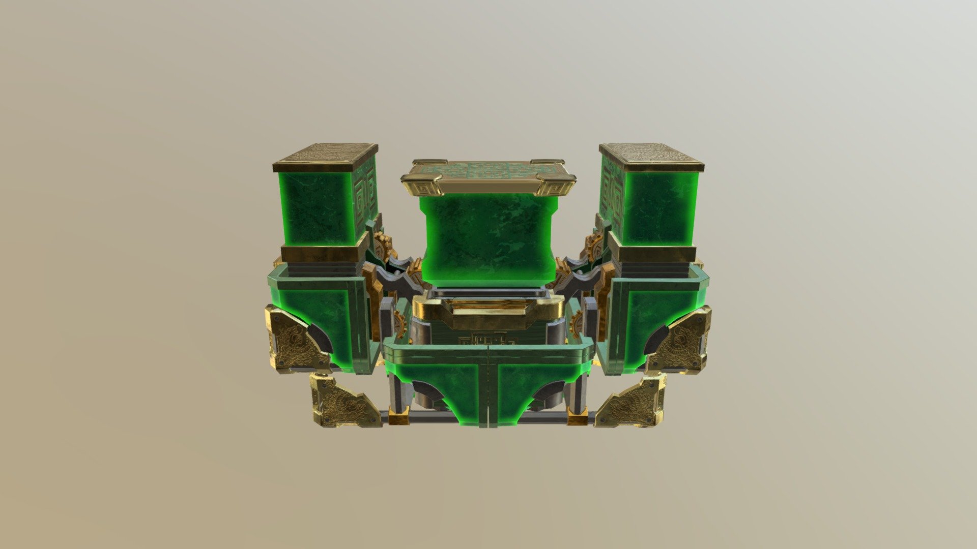 Neo Dynasty Loot-Chest (Dragon Variant) Unlocked - 3D model by XeoXonin ...