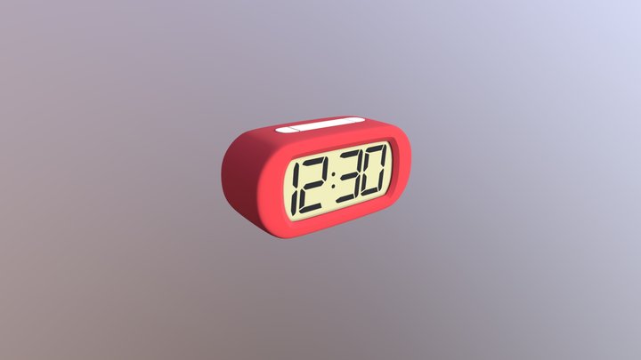 Digital-clock 3D models - Sketchfab