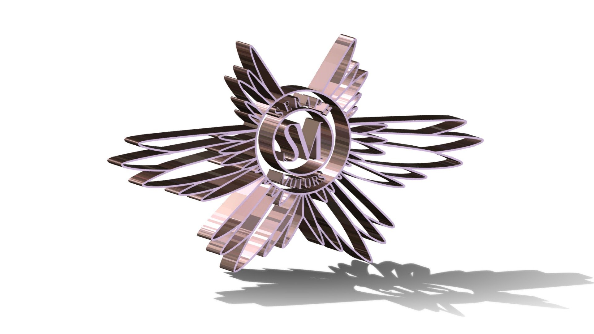 Seraph Motors 3D logo - 3D model by SamuelArnold [5ba1280] - Sketchfab
