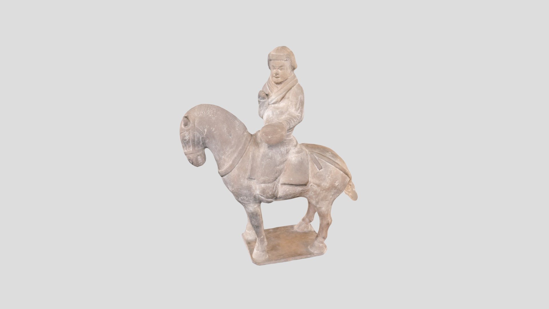Thornhill- Musician on Horseback - 3D model by Dr Emma Fallows ...
