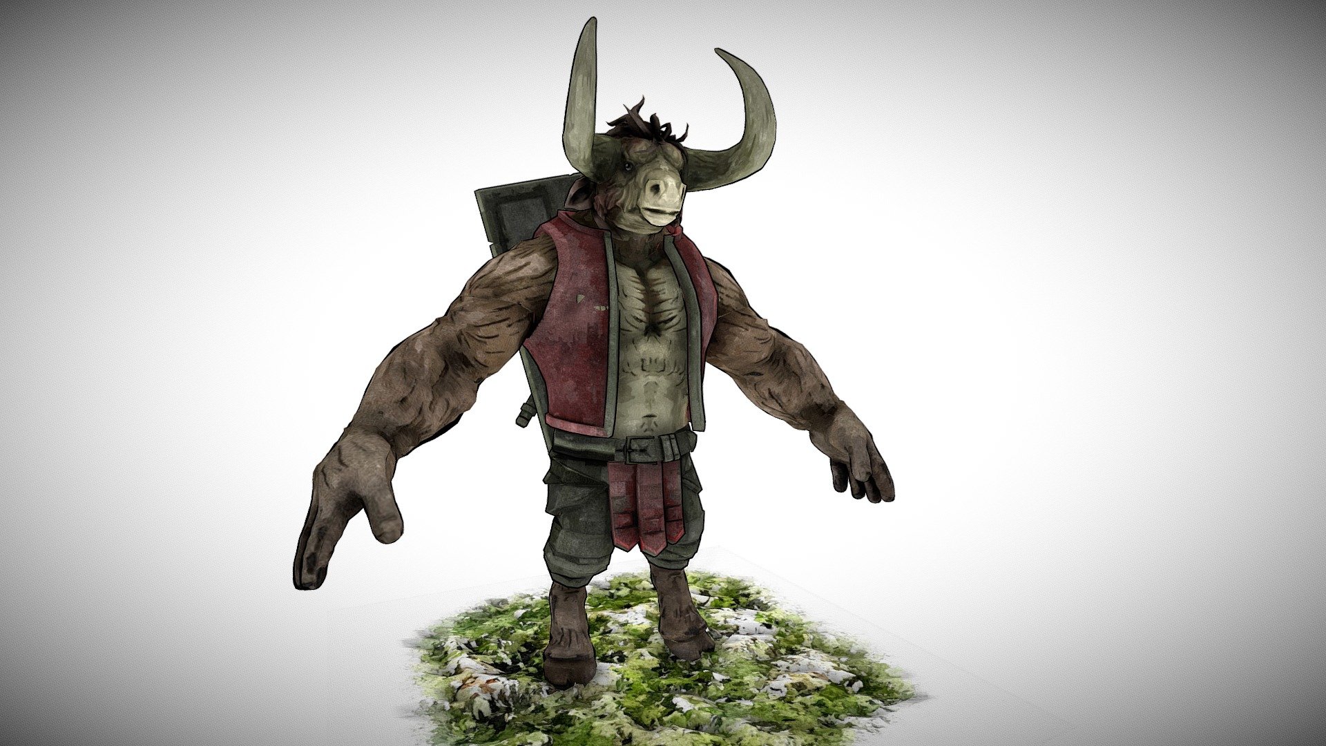Minotaur - 3D model by Wirbus (@NathanGammel) [5ba2bc7] - Sketchfab