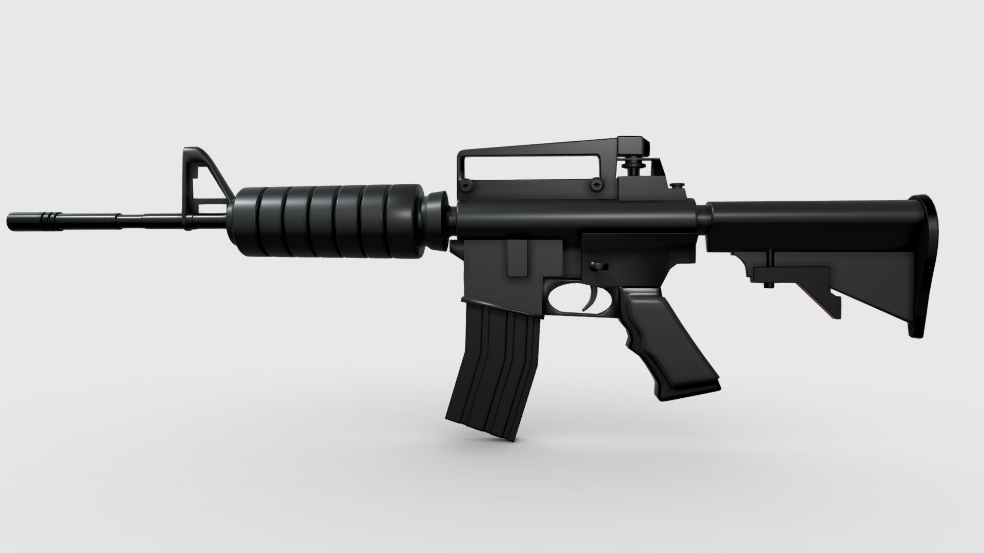 M4 Gun 3D - 3D model by Patroclo96 [5ba420d] - Sketchfab