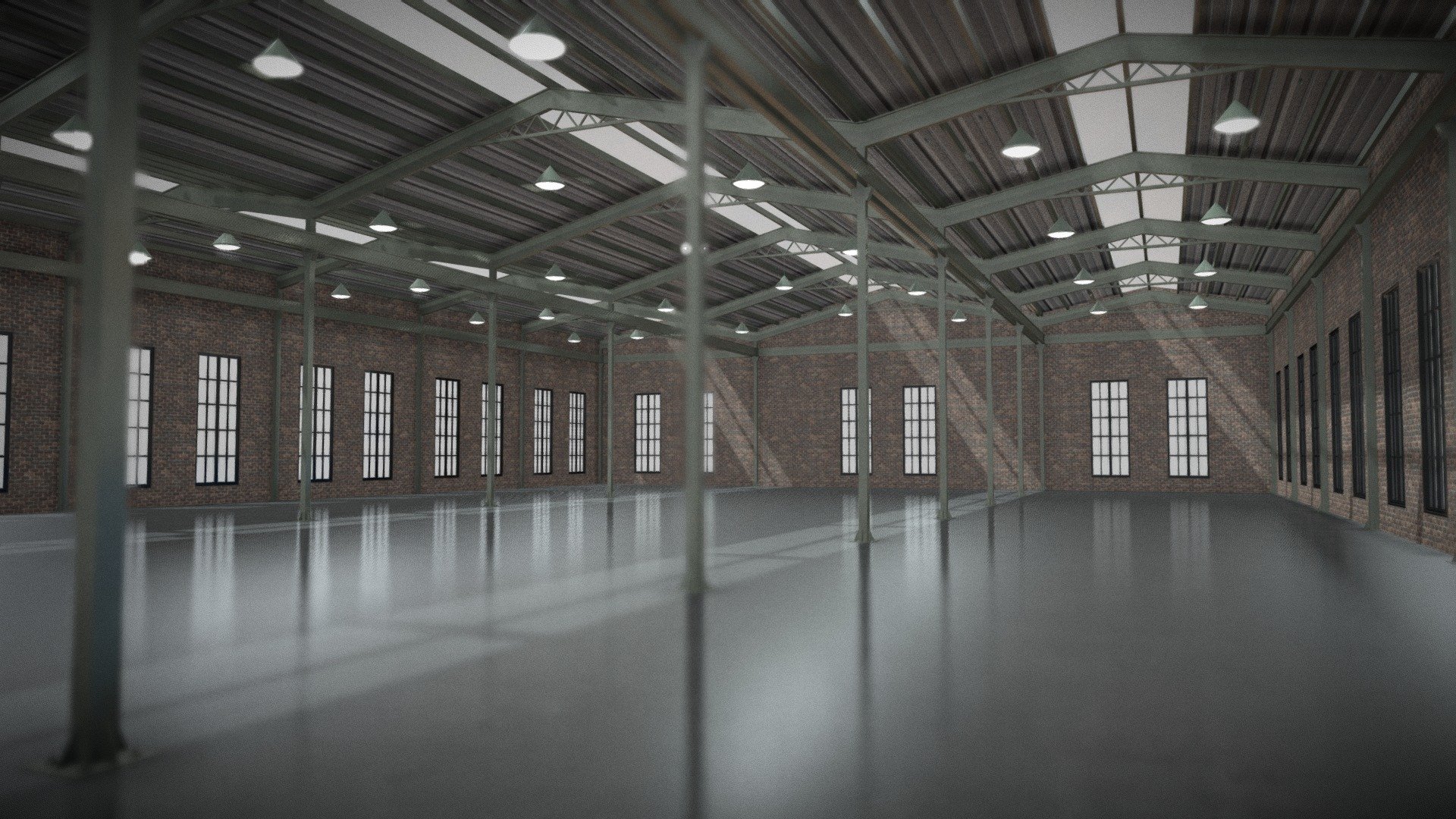 3D low poly factory 3D model - 3D model by nvere [5ba479b] - Sketchfab