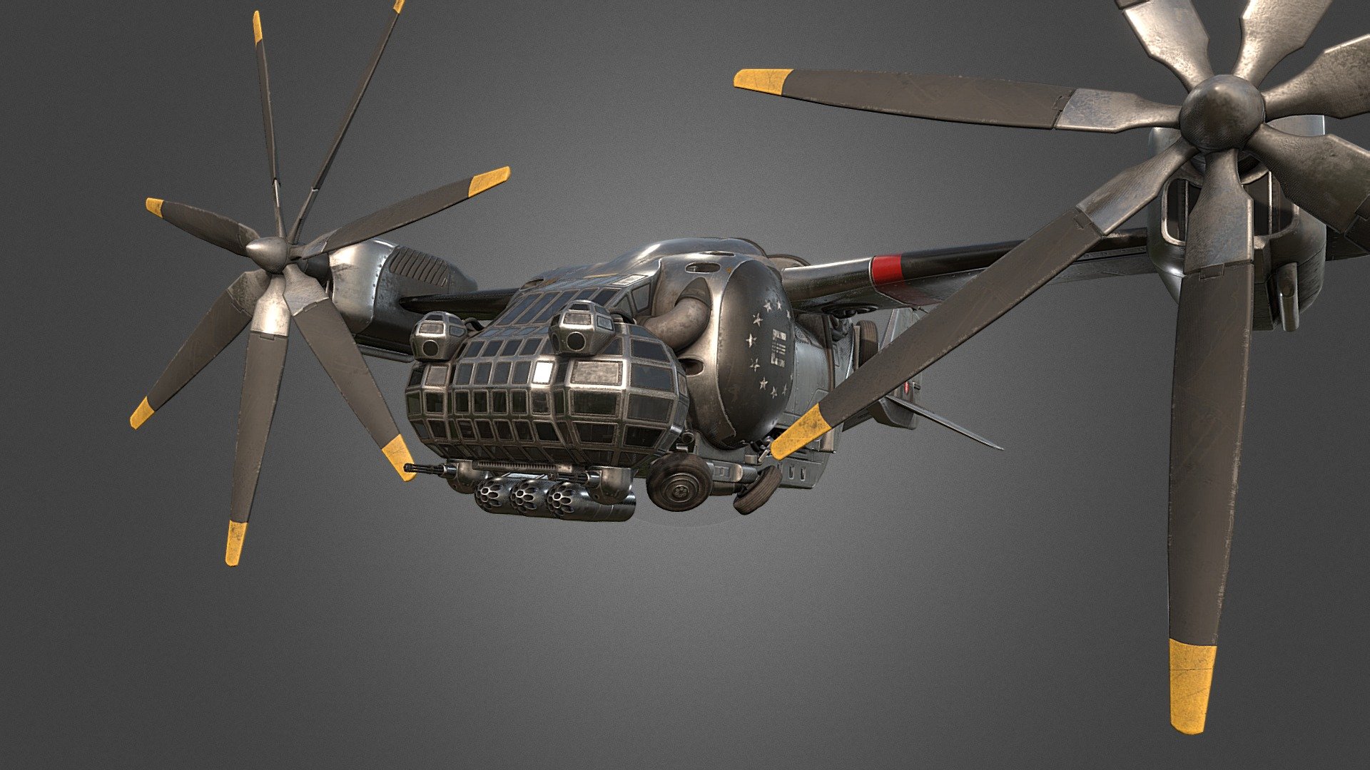 Vertibird - 3D model by Ilari Siltala (@ilarisiltala) [5ba9f35] - Sketchfab