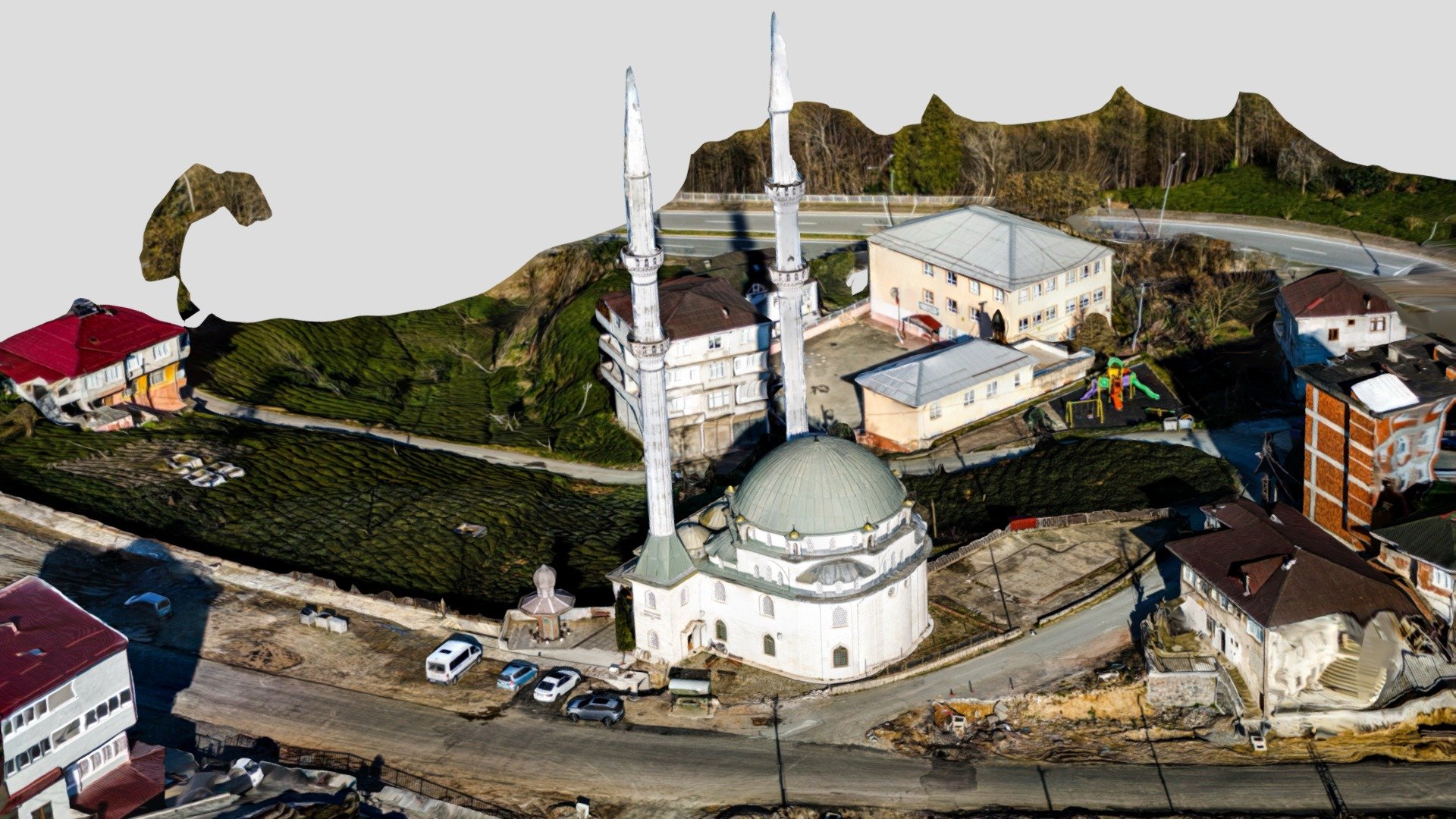 Cami Mosque (Raw Scan) - Buy Royalty Free 3D model by Heleel Studio ...