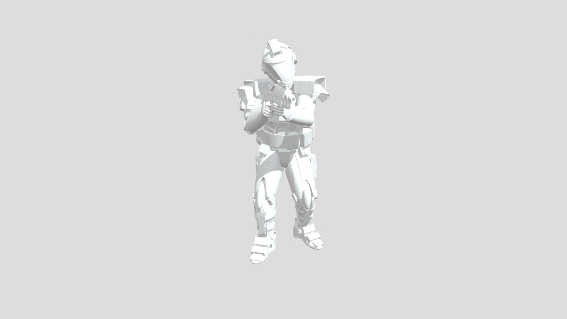 Captain Alpha white - Download Free 3D model by GRANMASTER123NARUTO ...