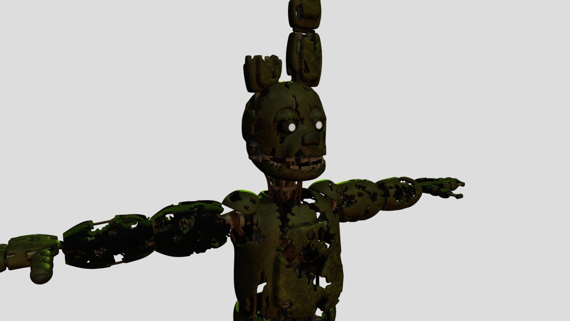 Fnaf 3 - springtrap - Download Free 3D model by Dani (@Dani ...