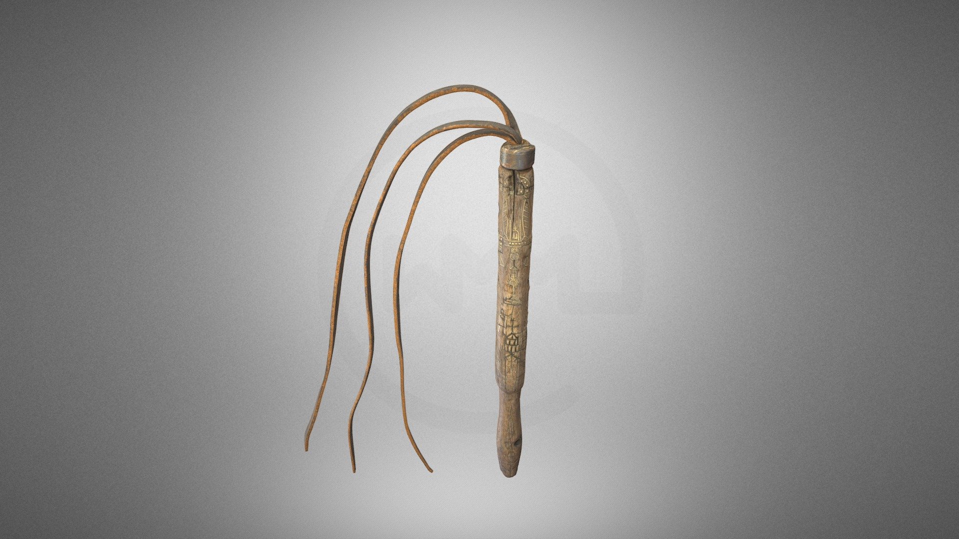 Shepherd’s whip handle - Download Free 3D model by Virtual Museums of ...