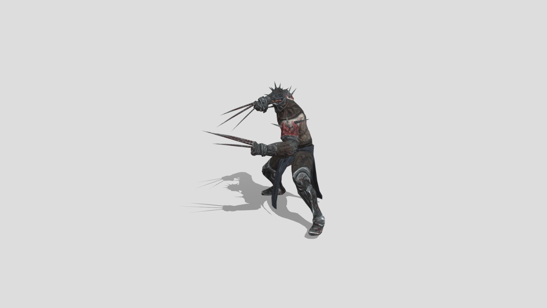 Game Ready Ninja Warrior low Poly - 3D model by ne_tot_samyy [5bad98a ...