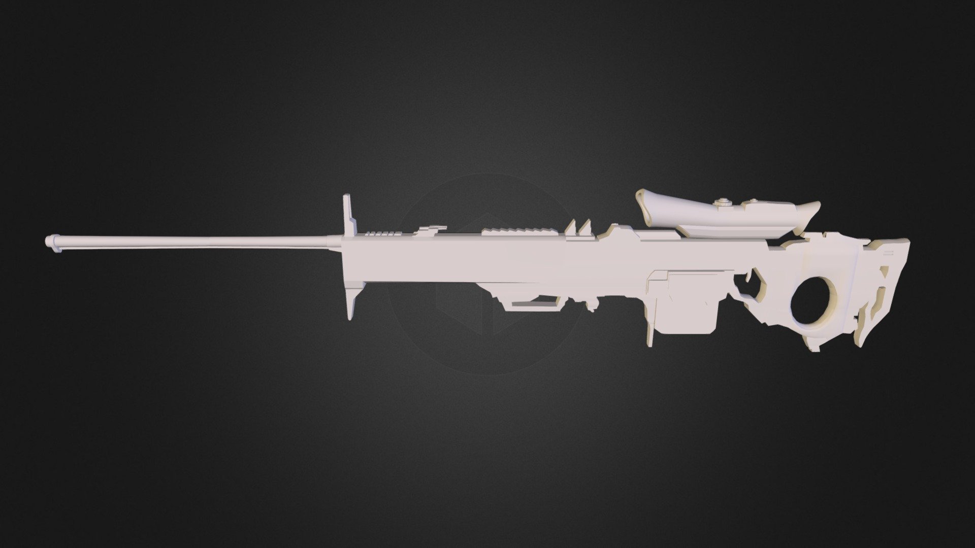 Future Sniper Spectre - 3D model by gatoirineo [5bae36a] - Sketchfab