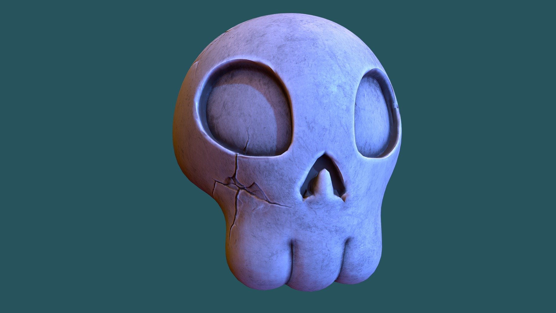 toon skull - Buy Royalty Free 3D model by Lizzy Koopa (@LizzyKoopa ...