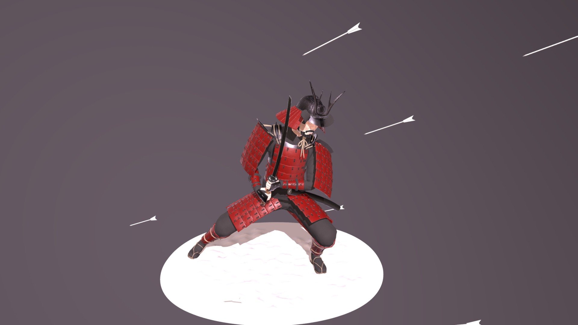 Samurai for challenge - 3D model by Max7BE [5baf071] - Sketchfab