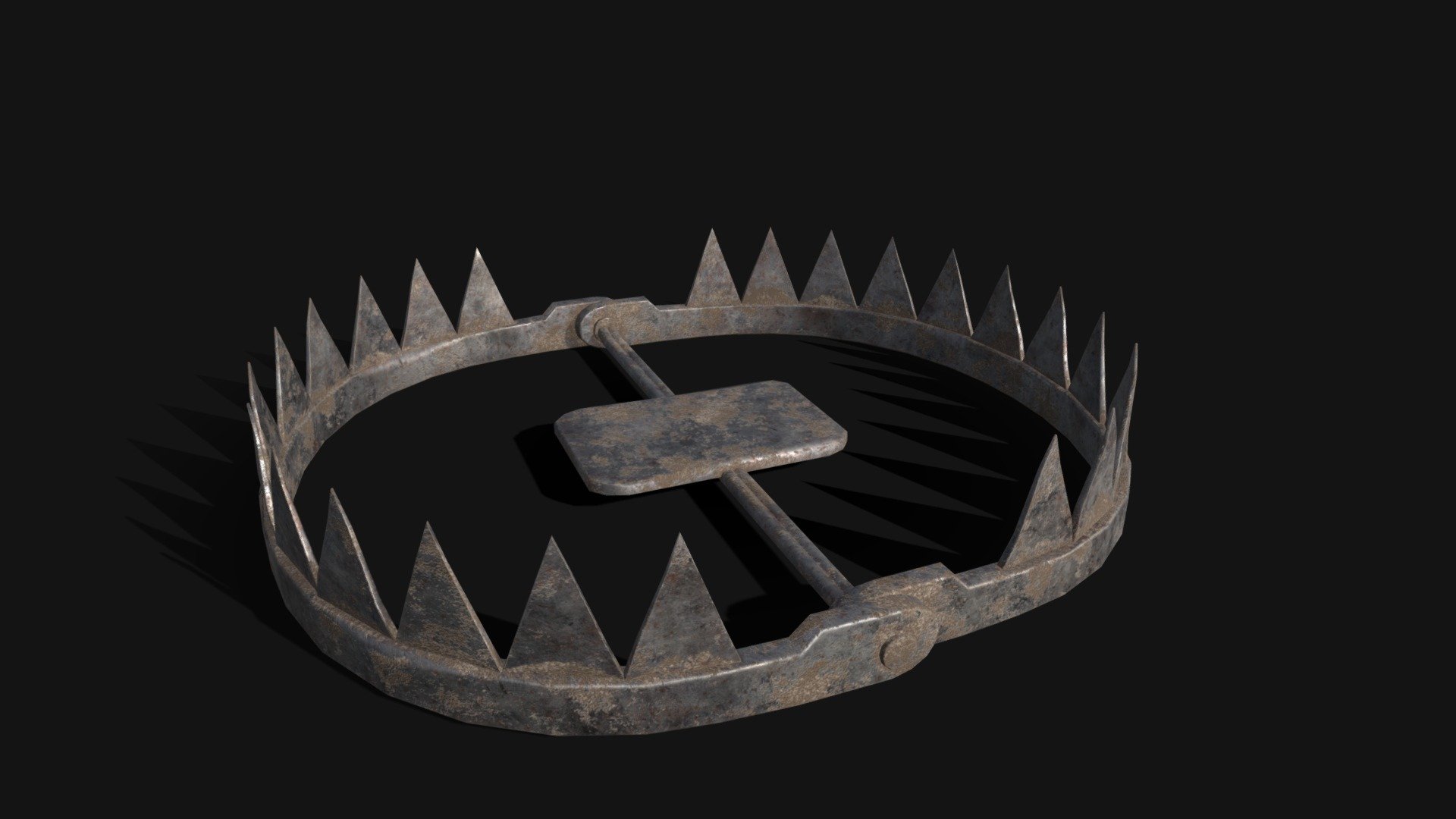 Open Bear Trap - Buy Royalty Free 3D model by Clockwork Creations ...