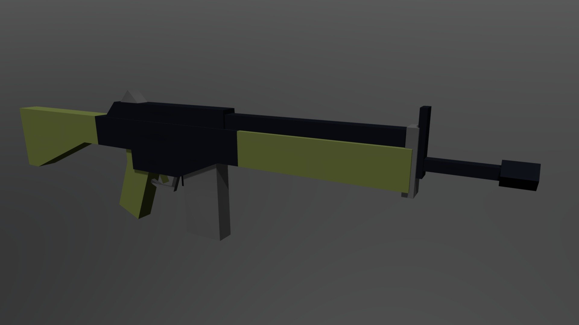 Low-Poly Heckler & Koch G3 - 3D model by Pundus Art (@Pundus_Art ...