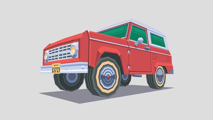 Ford_bronco 3D models - Sketchfab