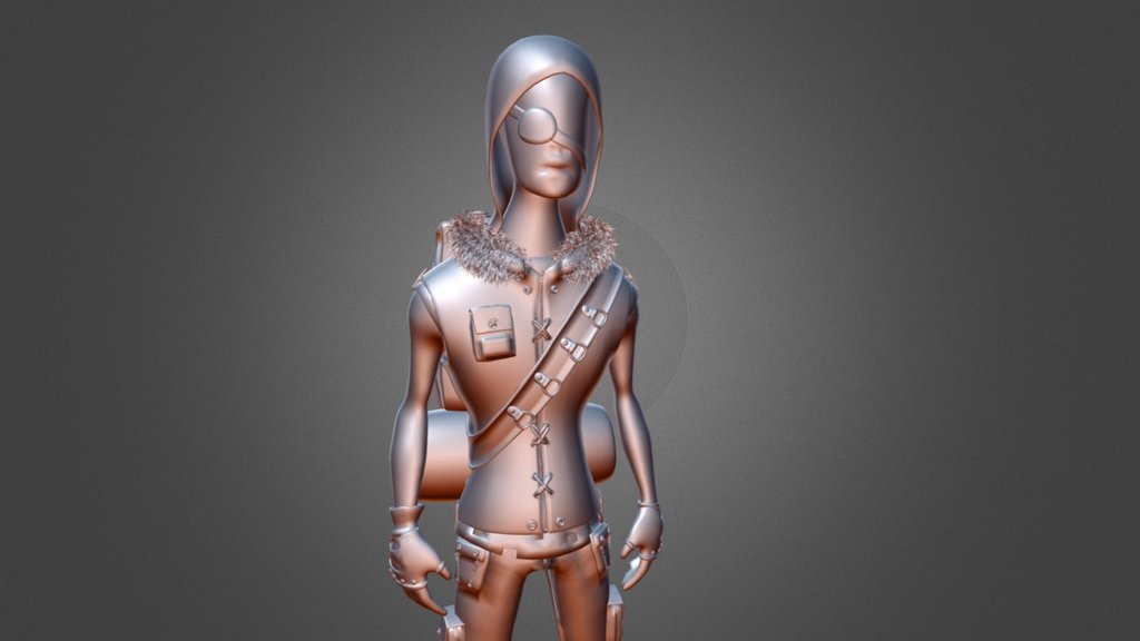 The Hiker - 3D model by dsv86 [5bb1838] - Sketchfab