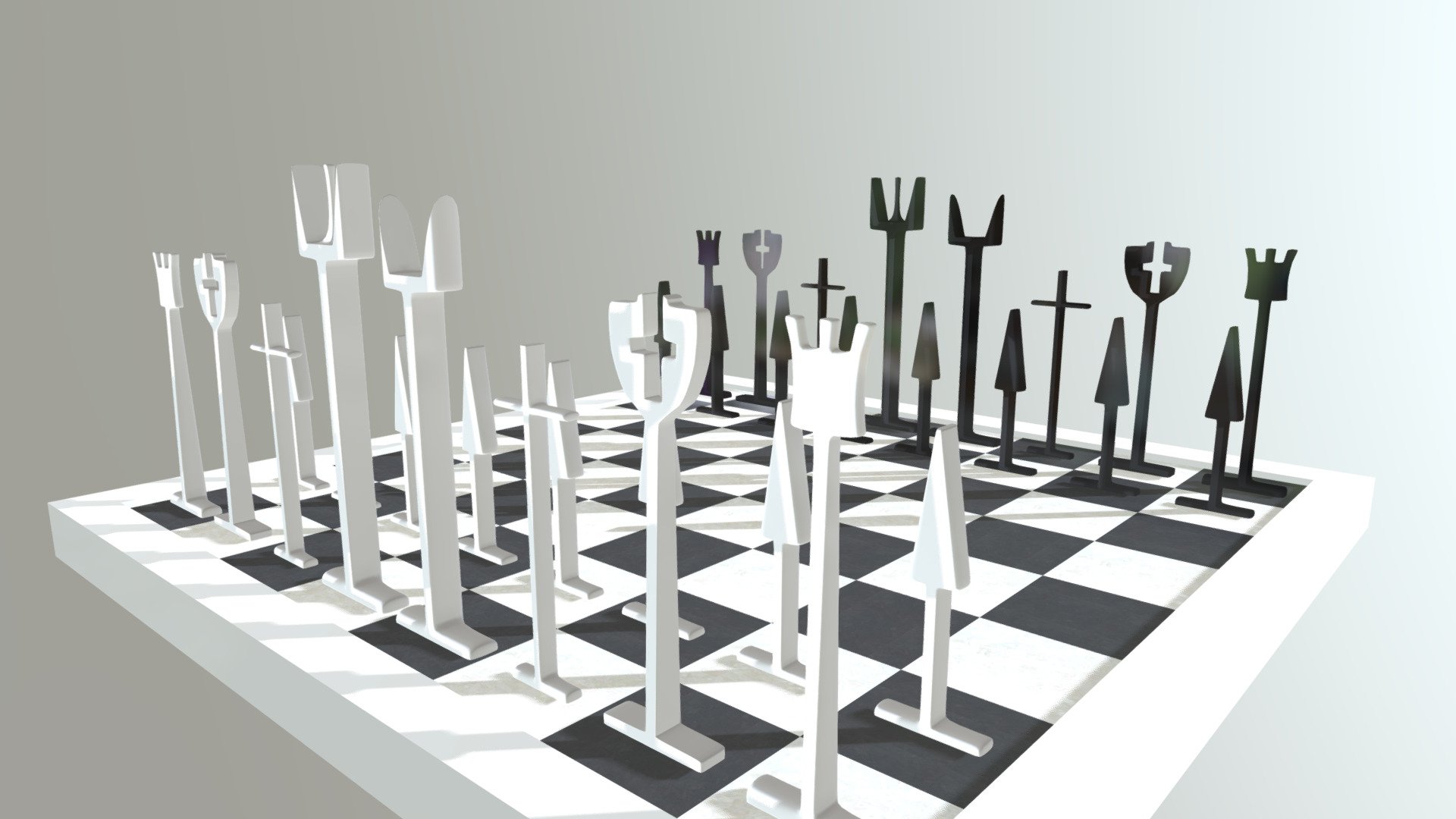 Scacchiera - 3D model by ada_mac [5bb331b] - Sketchfab
