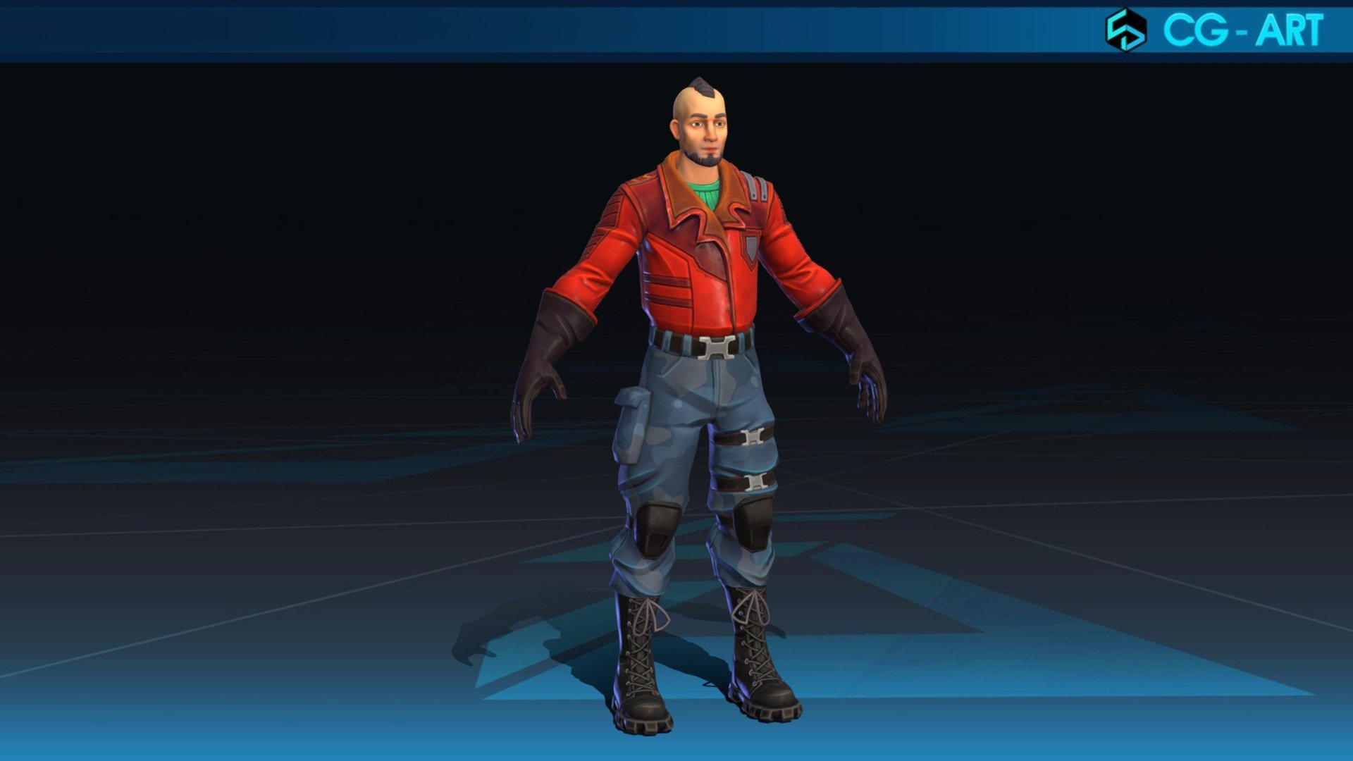 Fortnite Character_Fanart - 3D model by cgart.com (@goart) [5bb402f ...