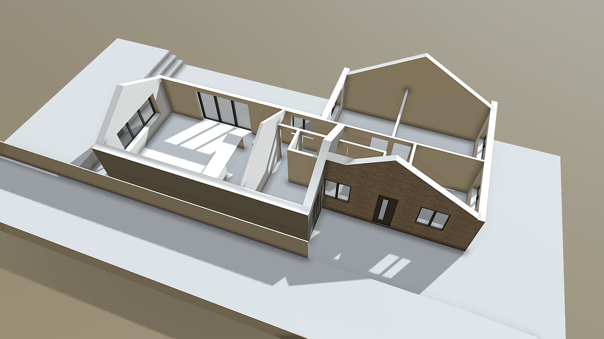 Extension 5 Walls - 3D model by Somerset Architectural (@Somerset ...