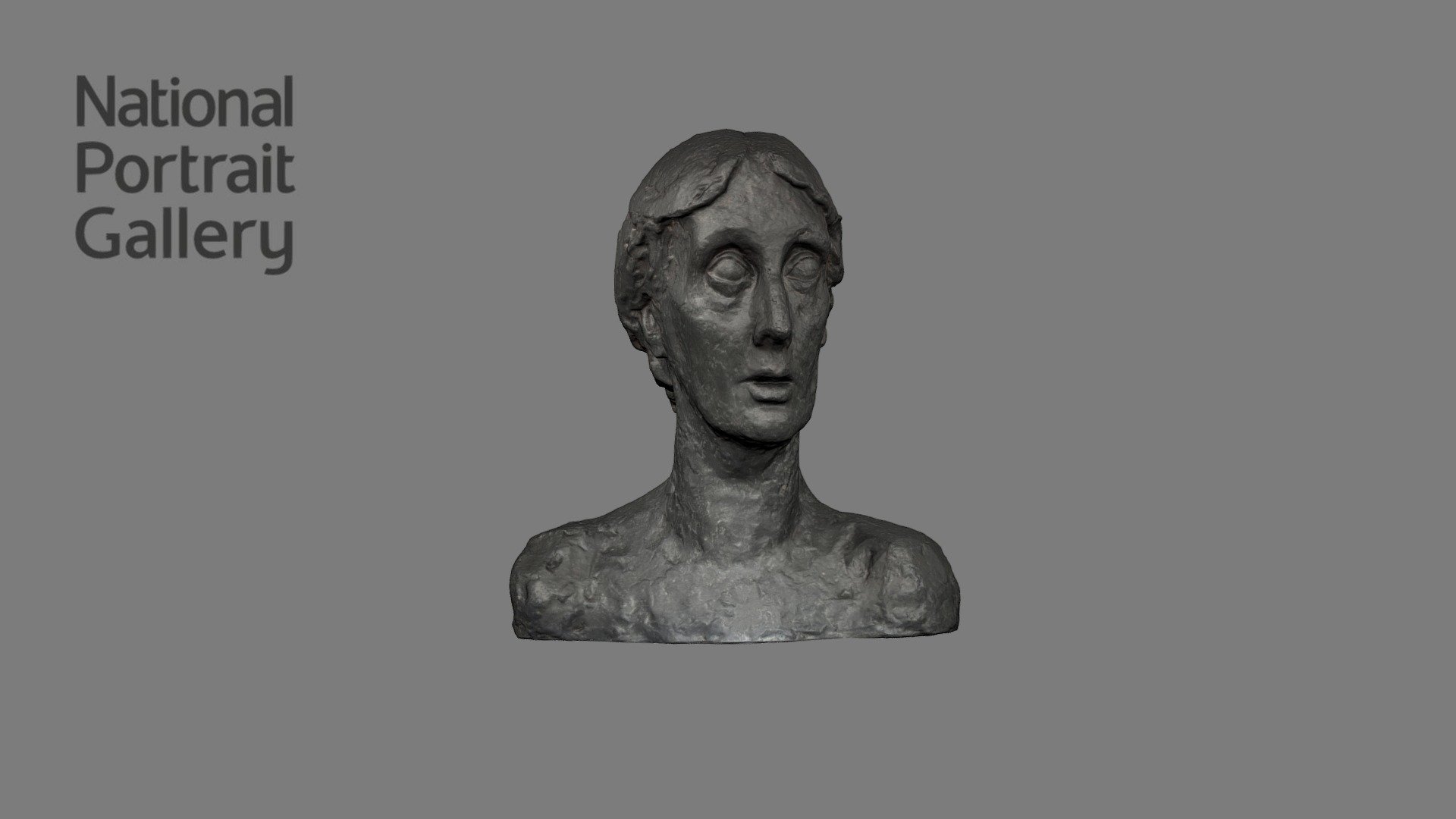 NPG 3882 - Virginia Woolf - 3D model by National Portrait Gallery ...