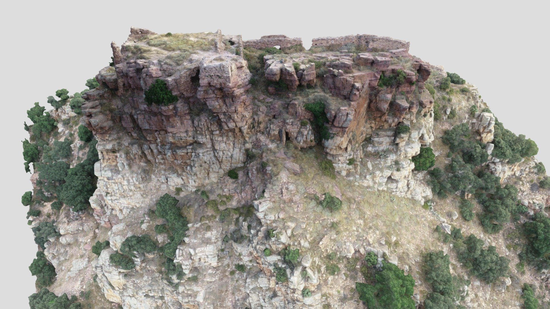 Model 3D Castell de Castro (2/3) Detalle - 3D model by topovall ...