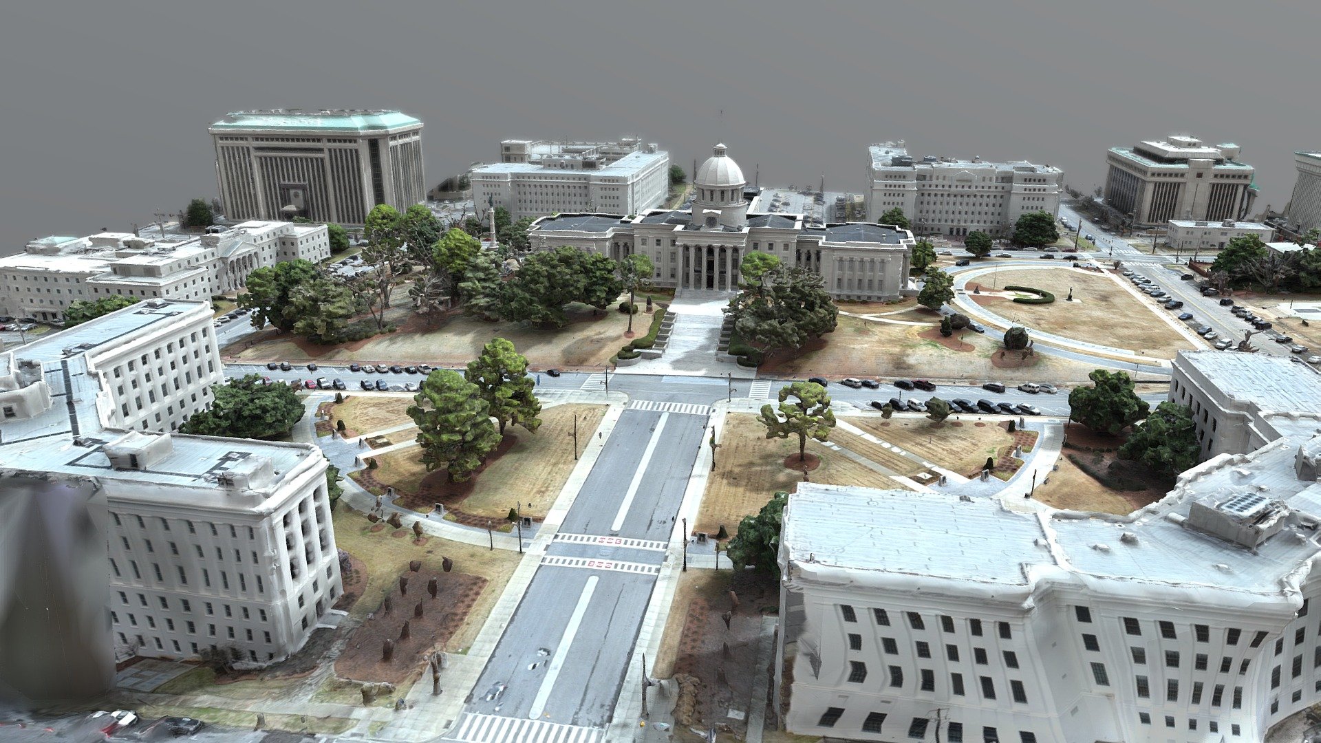 Alabama State Capitol - Buy Royalty Free 3D model by johnnokomis ...