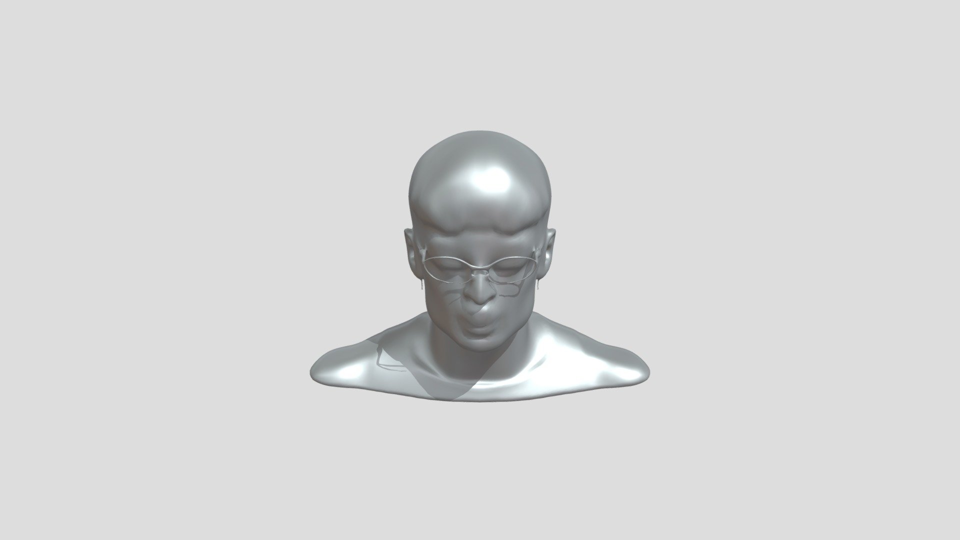 person wearing glasses - 3D model by contact.leonleyva [5bb69a5 ...