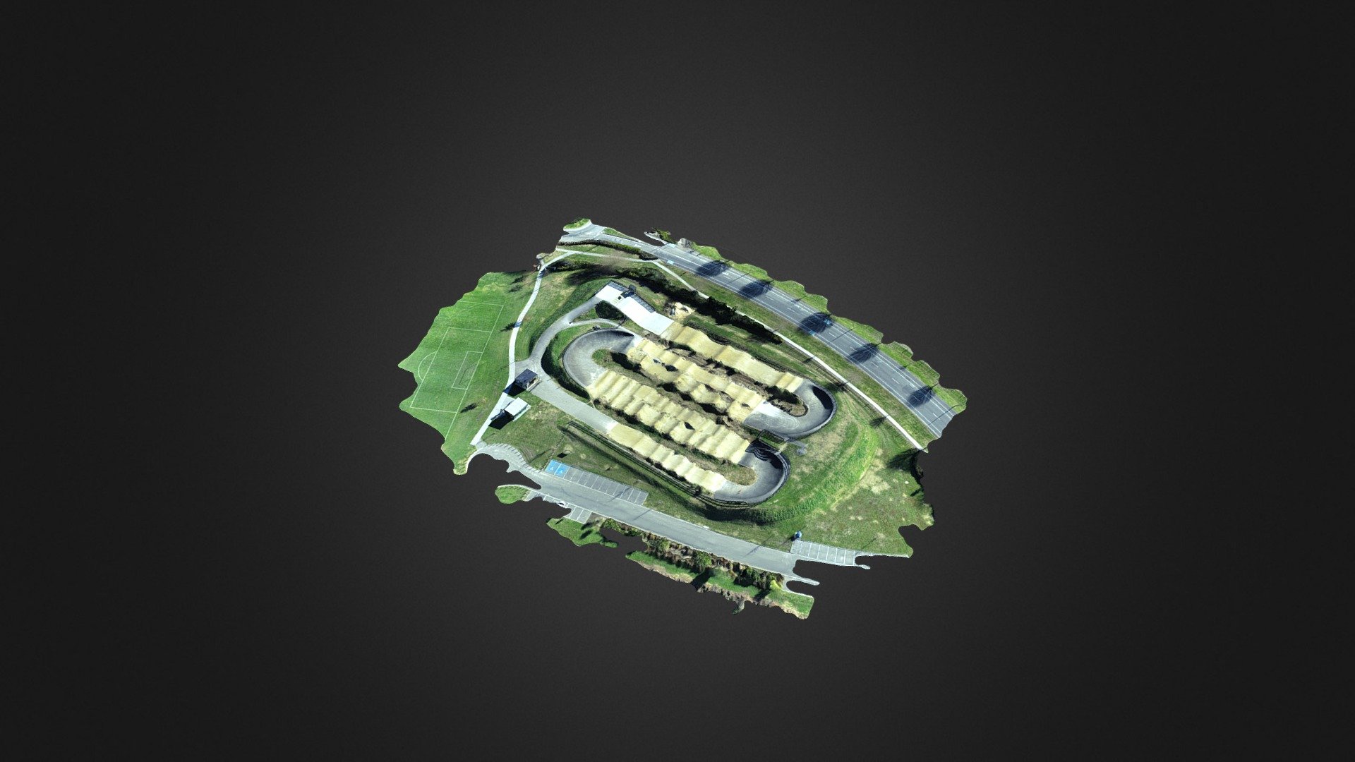 Romanes Pump Track_simplified_3d_mesh - 3D model by Will (@willhouse ...