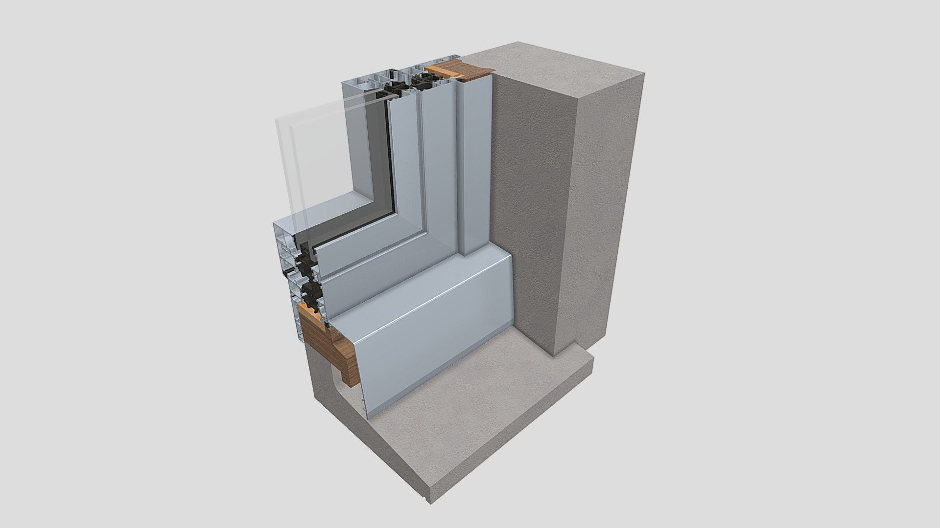 TS68_reno_1 - 3D model by Reynaers [5bb7d78] - Sketchfab