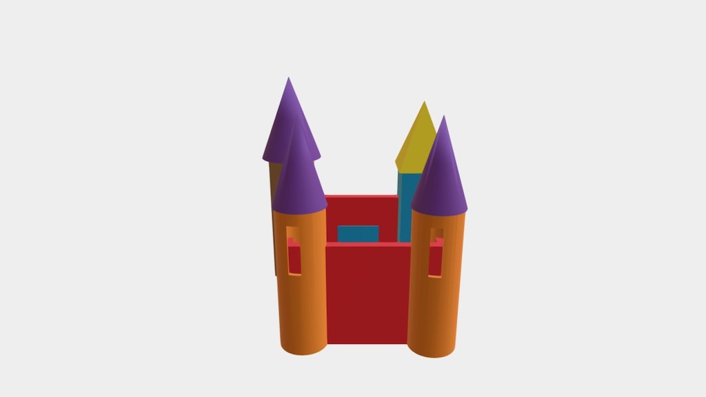 castle - 3D model by KIRAKIRA [5bb8873] - Sketchfab