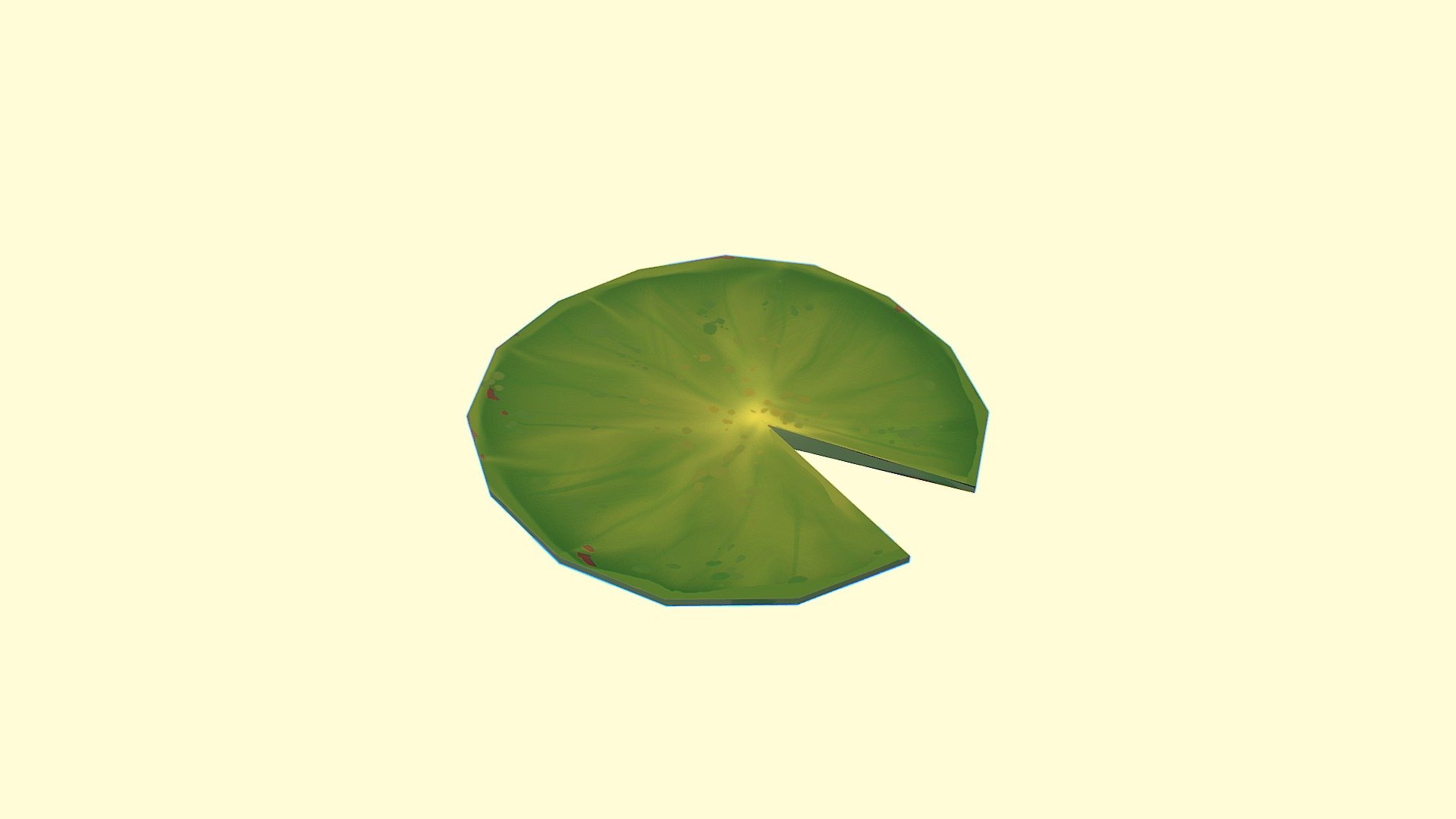 Lilypad - Download Free 3D model by Norah (@NorahvanNimwegen) [5bb92e3 ...