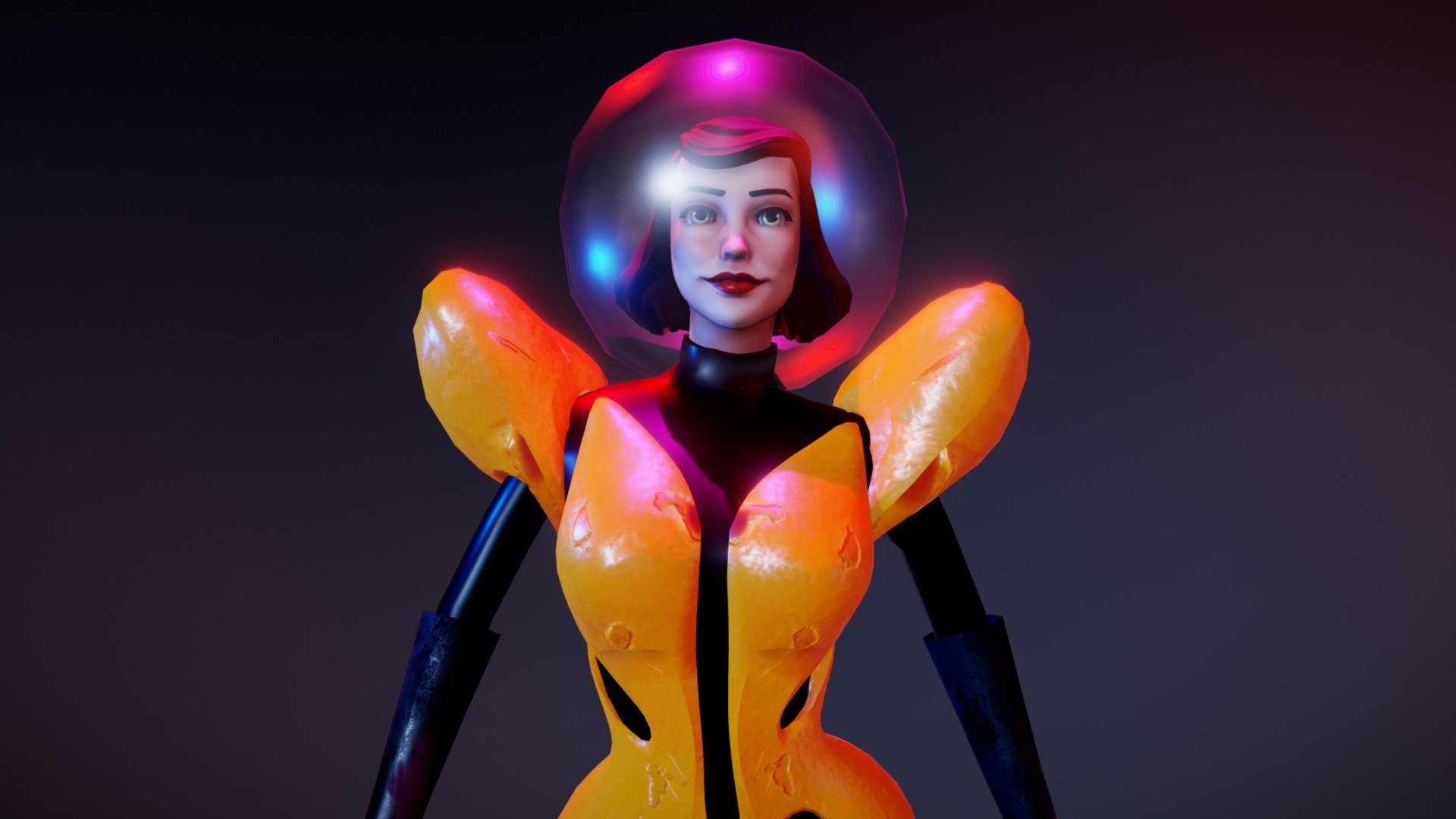 The Bee Bombshell - 3D model by Adam Peat (@artofadampatrick) [5bb95a6] - Sketchfab