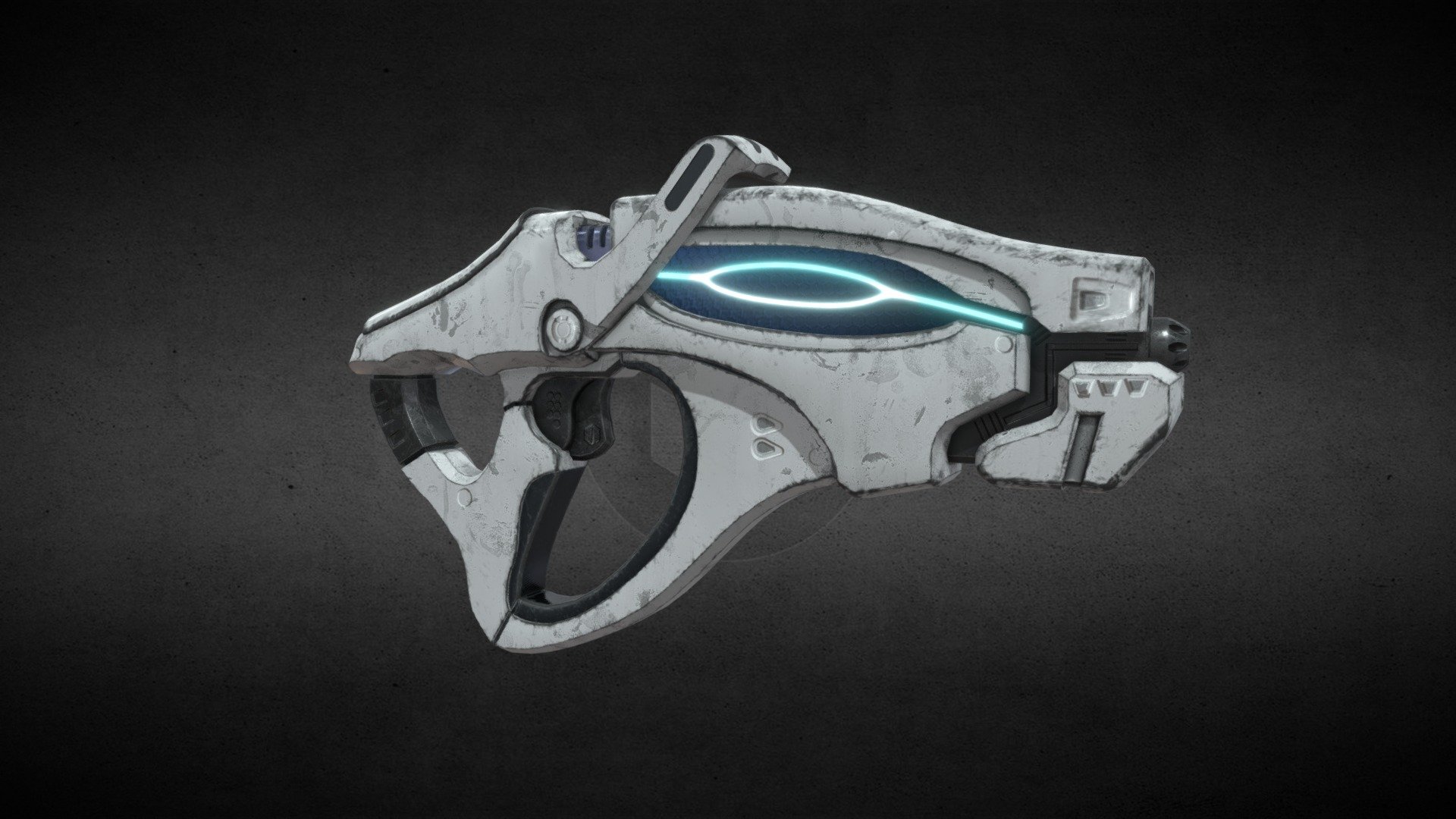 Sci-fi Gun ( Mass Effect Scorpion) - Download Free 3D model by Adel ...