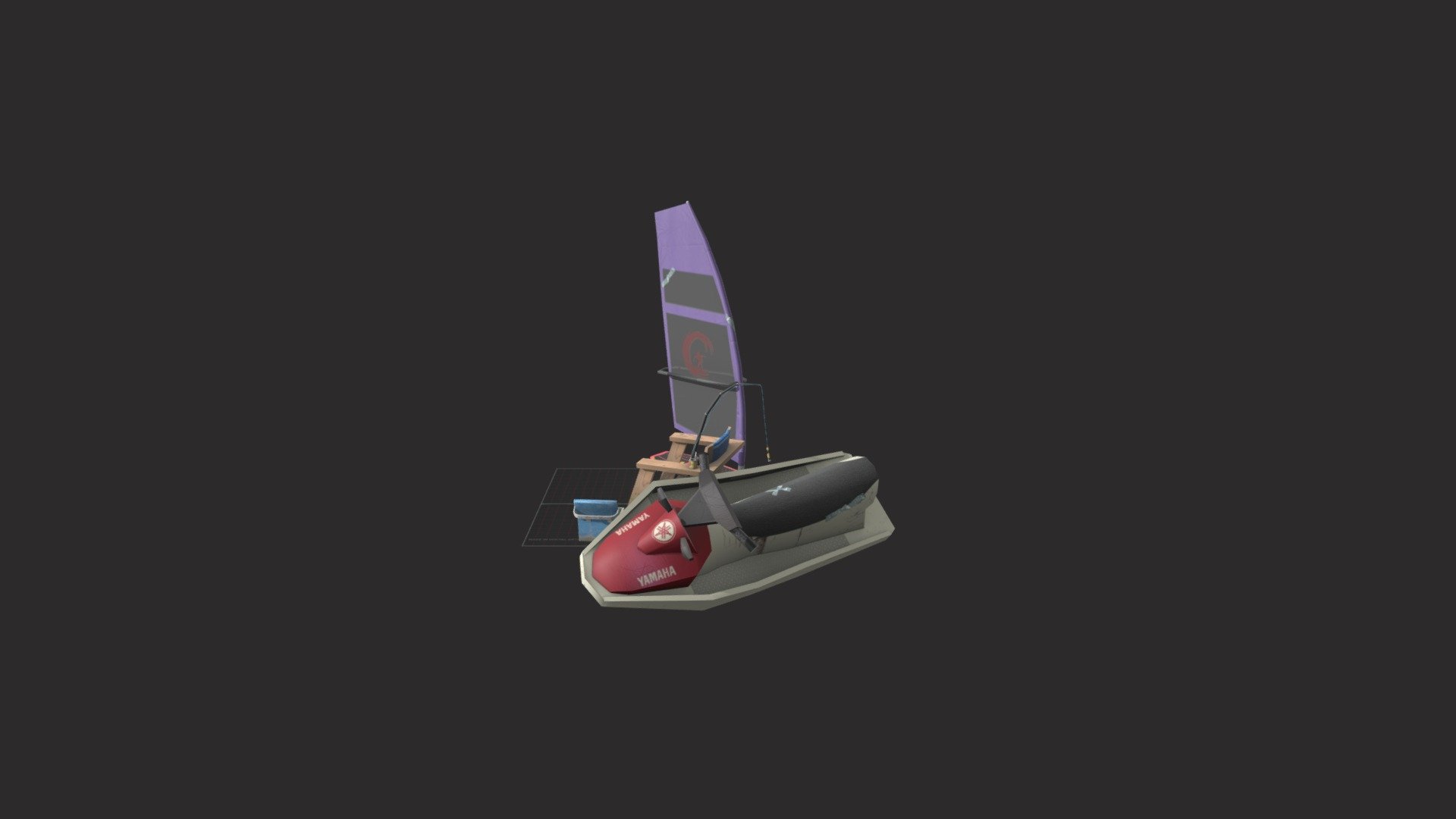 DAE 5 Finished props - By the ocean - 3D model by TheodorMunster ...