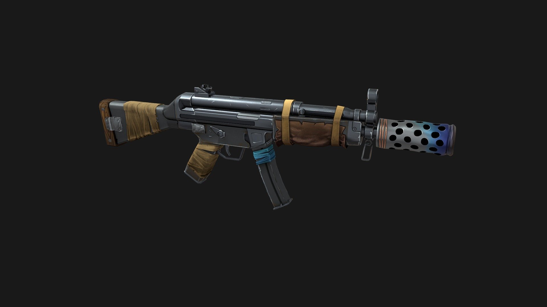 MP5 - 3D model by zookininas [5bbd7fb] - Sketchfab