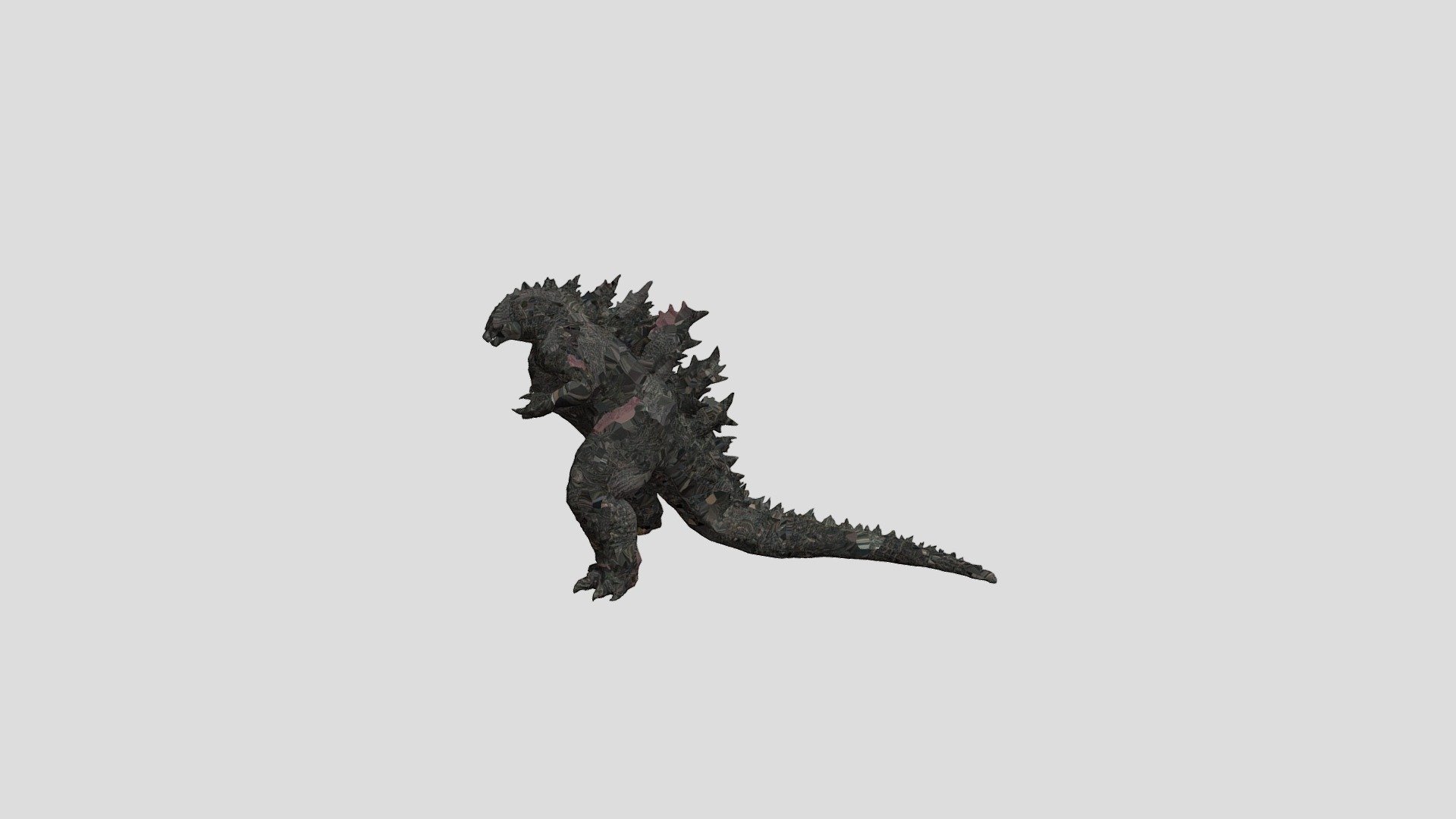 godzilla - 3D model by horatiowb [5bbde30] - Sketchfab