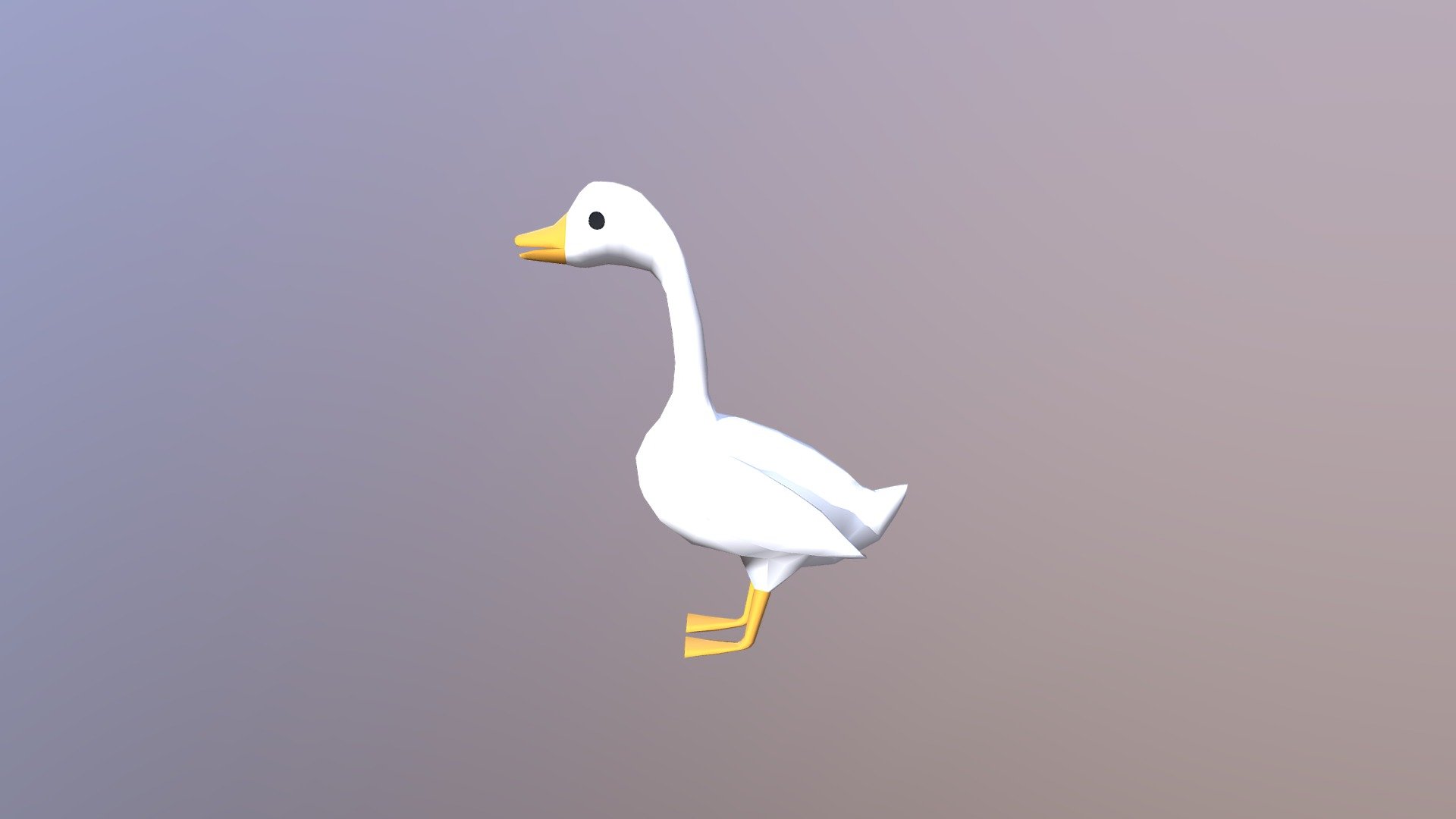 Goose - 3D model by DanaCL [5bbdeb4] - Sketchfab