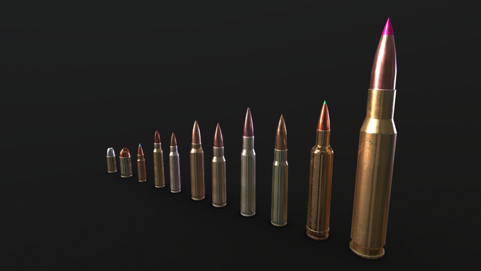 Assorted cartridges - Download Free 3D model by Kai Xiang (@kirikom9000 ...