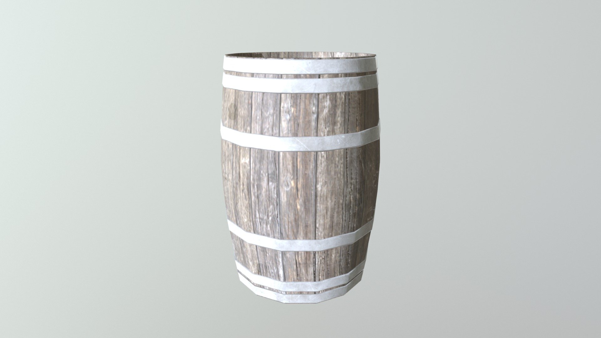 Simple Barrel - 3D model by Gleb B. (@Gol-De-Chef) [5bbe57f] - Sketchfab