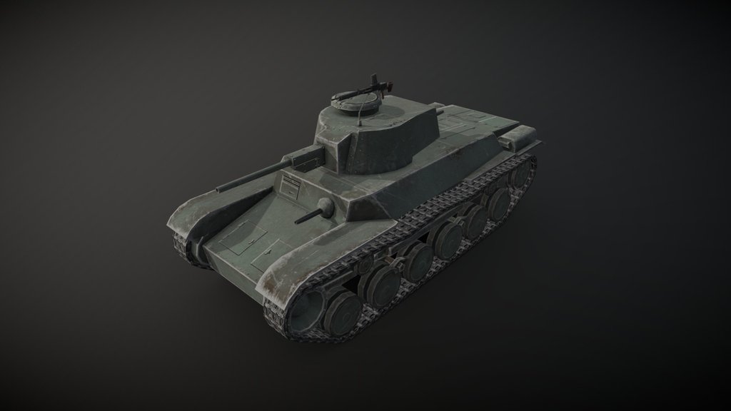 Japanese Tank - A 3D model collection by snrnsrk5 - Sketchfab