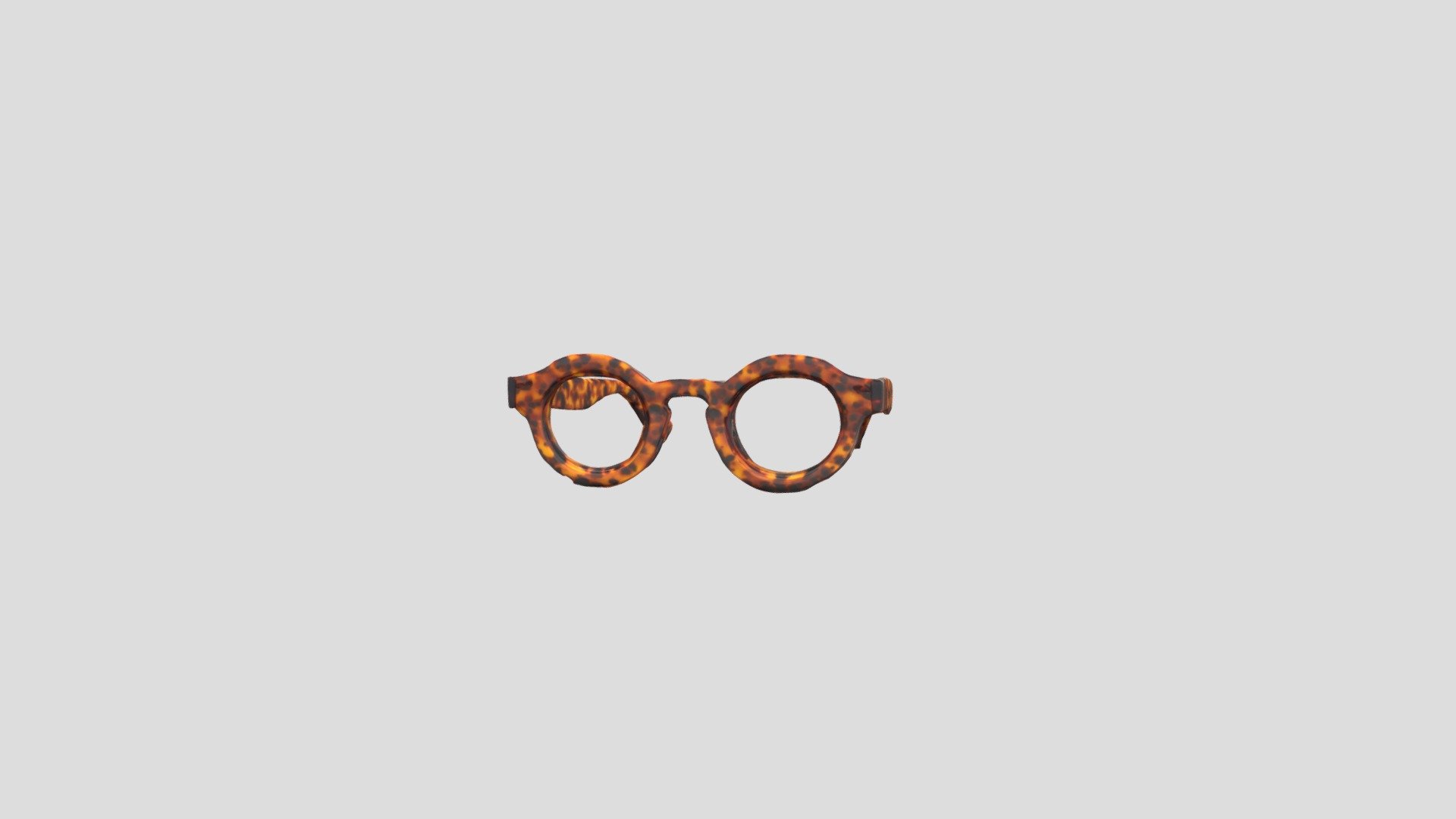 Tortoiseshell Glasses - Download Free 3D model by minionwingnita ...
