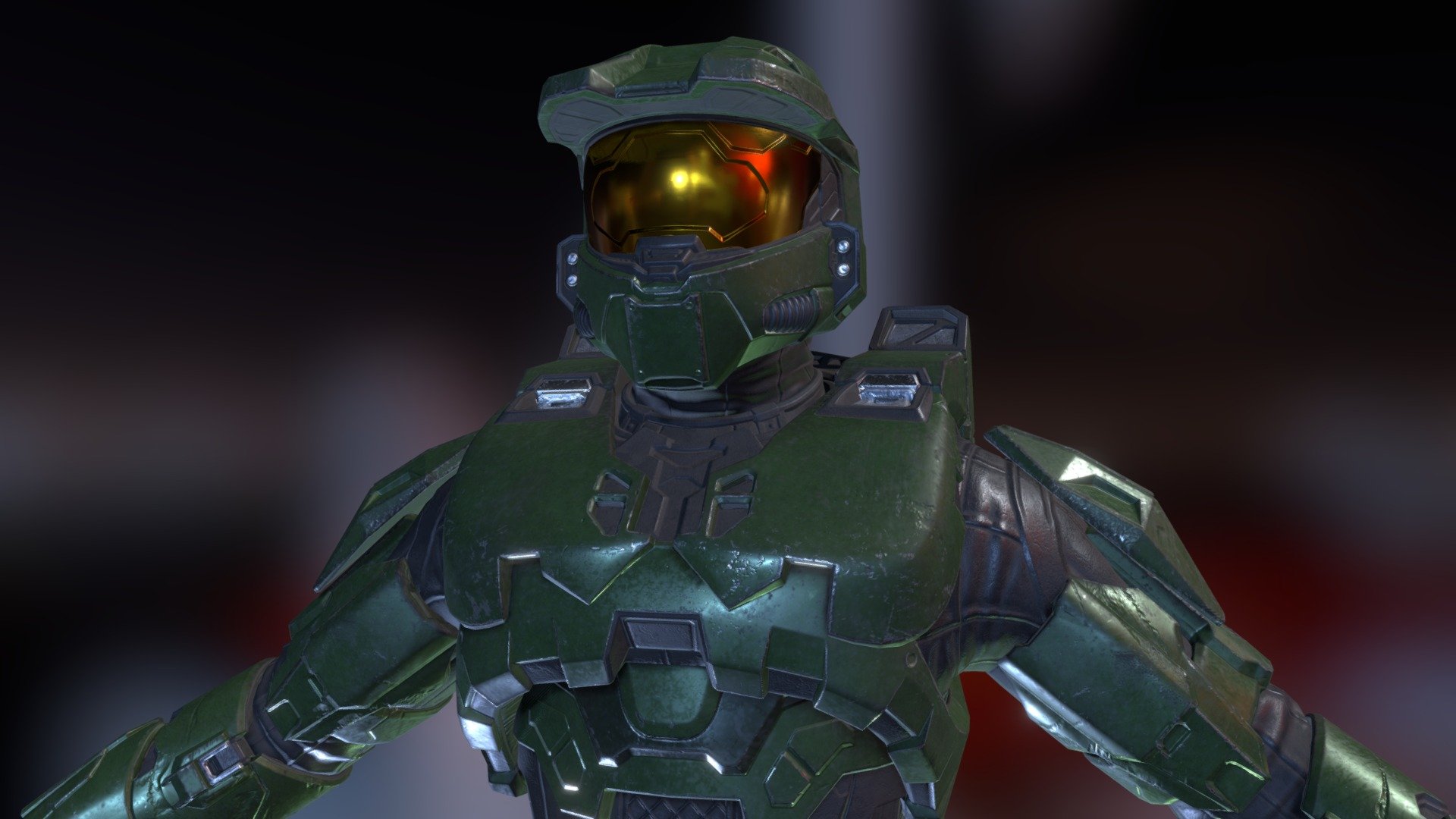 Halo 2 Master Chief - Download Free 3D model by Abel (@abel76) [5bc0e02 ...