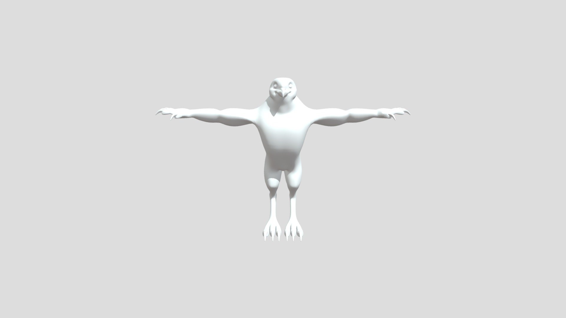 Bird Character - Download Free 3D model by kitsunzoro [5bc23df] - Sketchfab