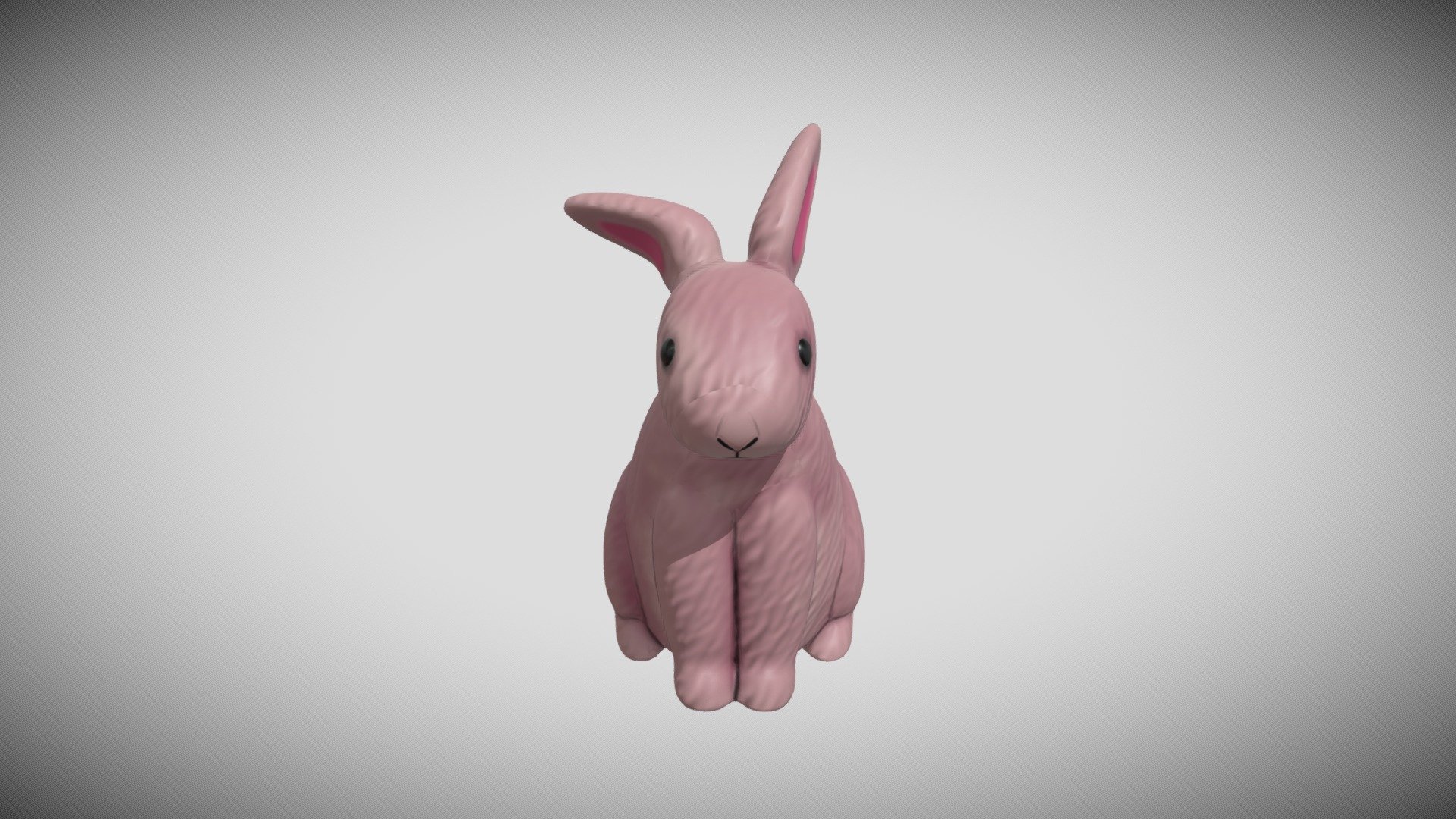pink bunny - 3D model by hantyum1s [5bc2816] - Sketchfab