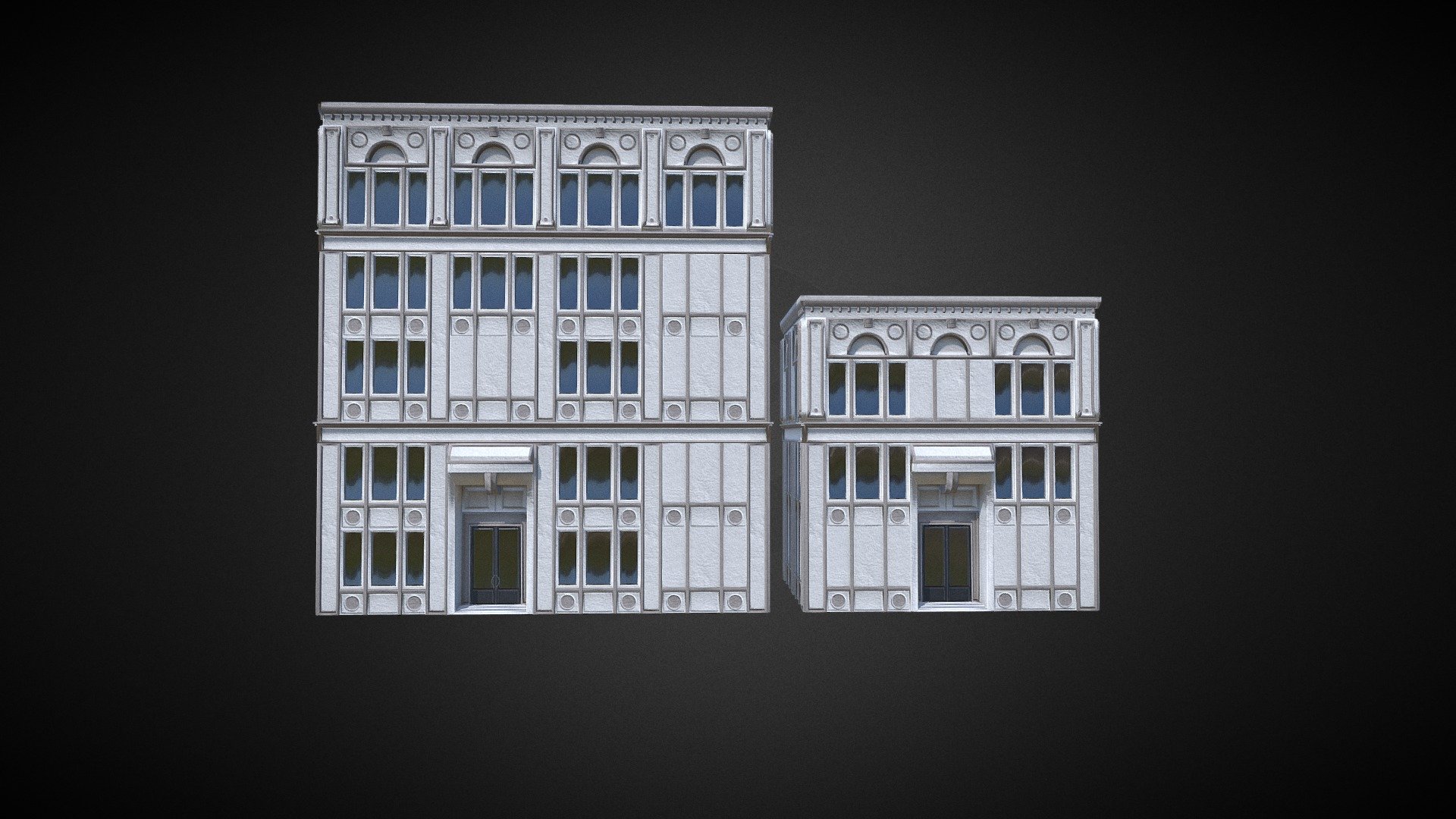 Pack Modular Building A Construction - 3D model by Arcess [5bc356d ...