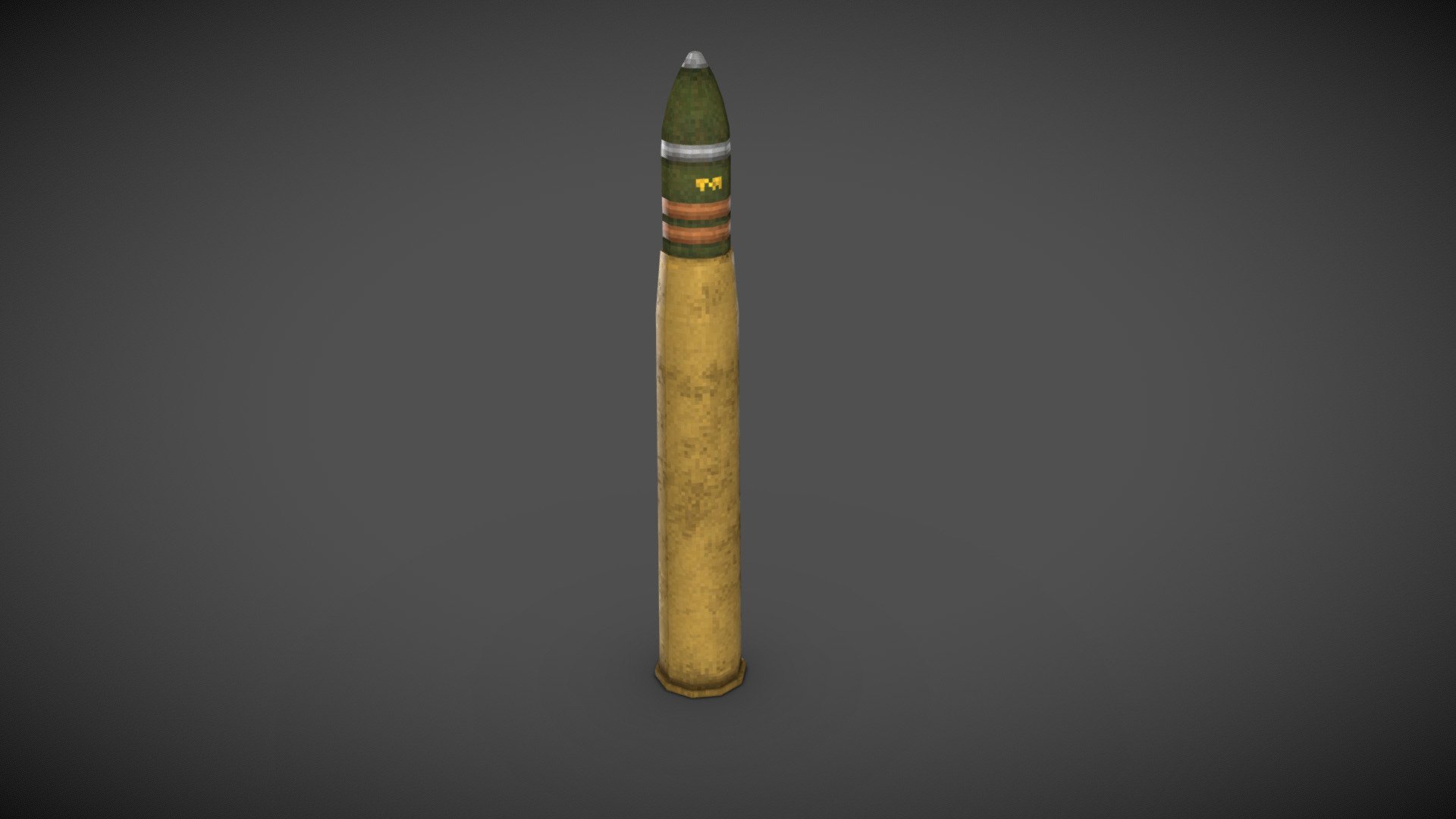 Pixel Tank Shell, PBR - Download Free 3D model by Artemis03 [5bc37d8 ...