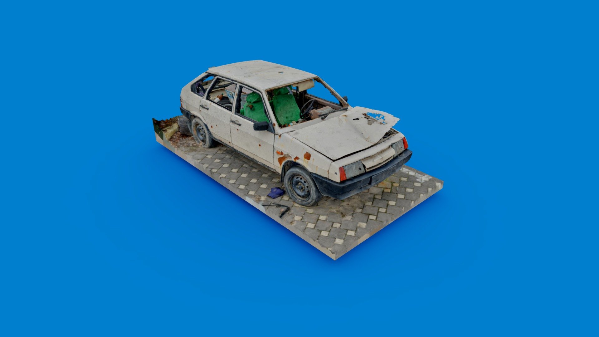 Lada 1300 Sputnik - 3D model by AERO3D (@aero3d.ua) [5bc4977] - Sketchfab