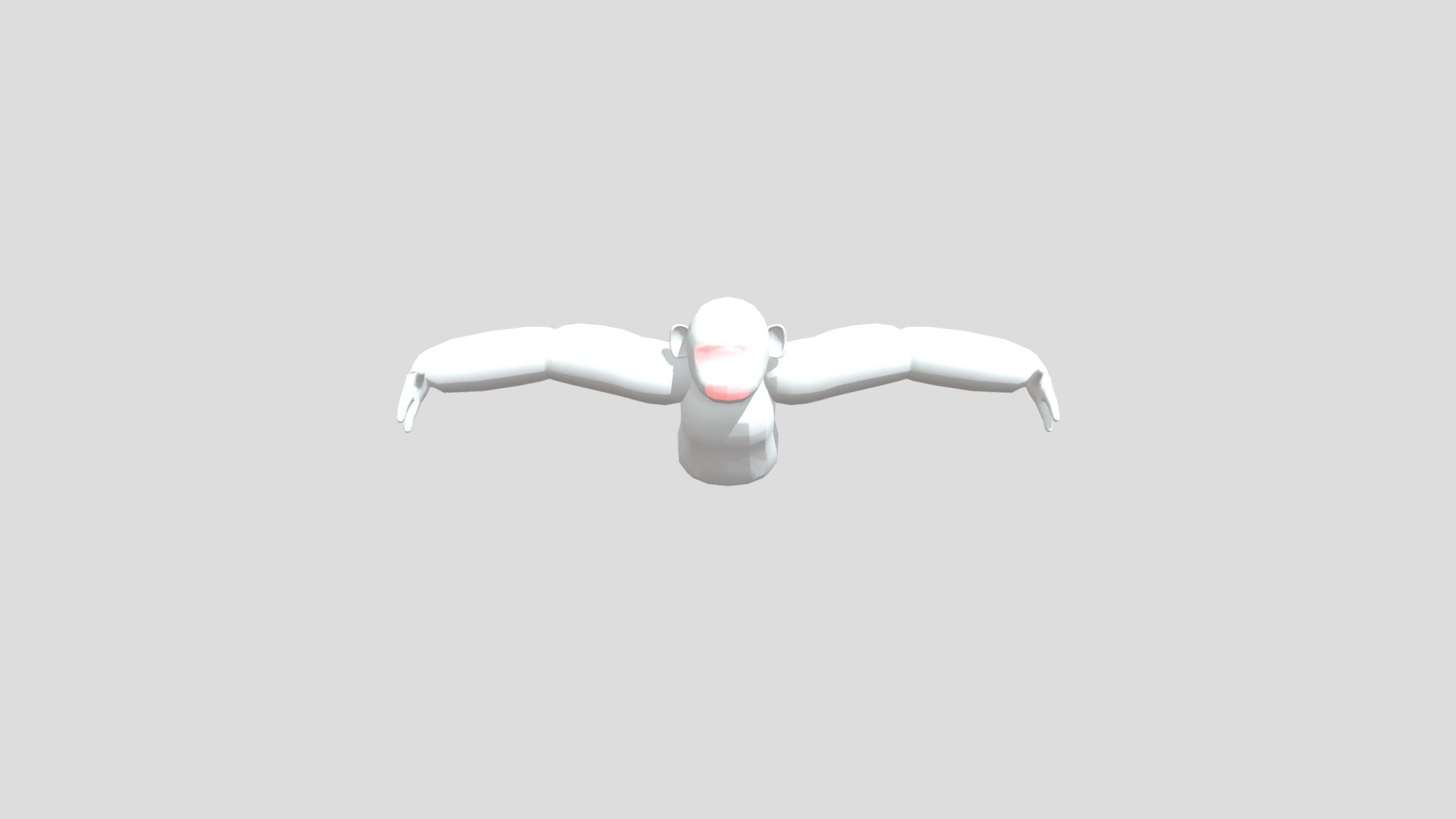 GrayGooGoo Scary Baboon - Download Free 3D model by SBRipper ...