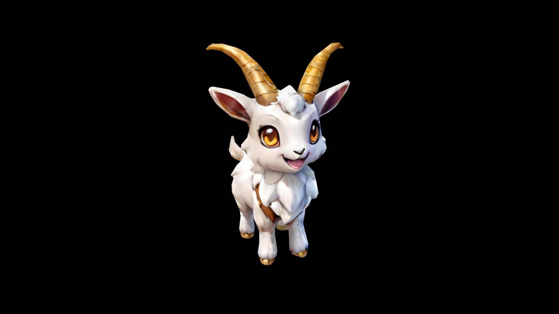 "The Enchanted White Rabbit in the Forest" Hair - Download Free 3D ...