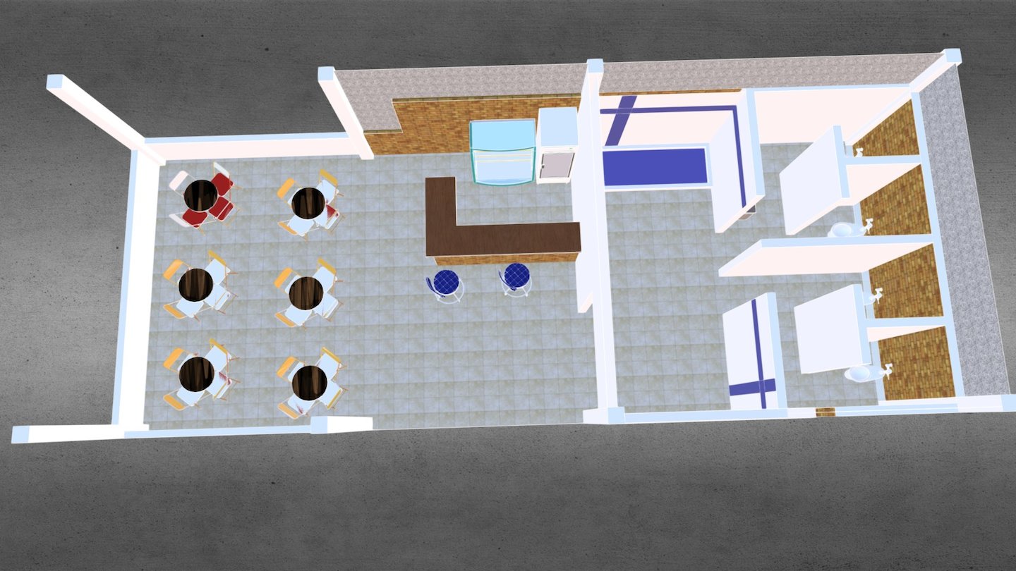 Club House 2 - 3D model by Arq_Diego_Coca [5bc9b87] - Sketchfab